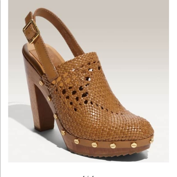 Tory Burch | Shoes | Tory Burch Leather Braided Clogs | Poshmark